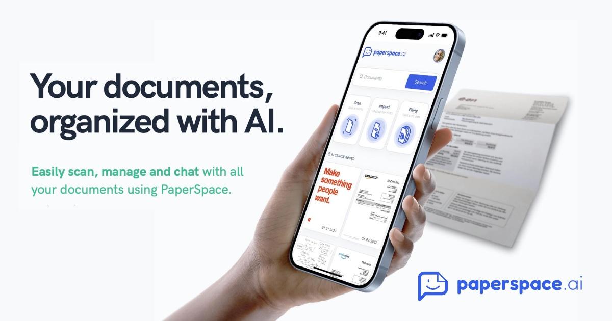 PaperSpace | Your documents, organized with AI.